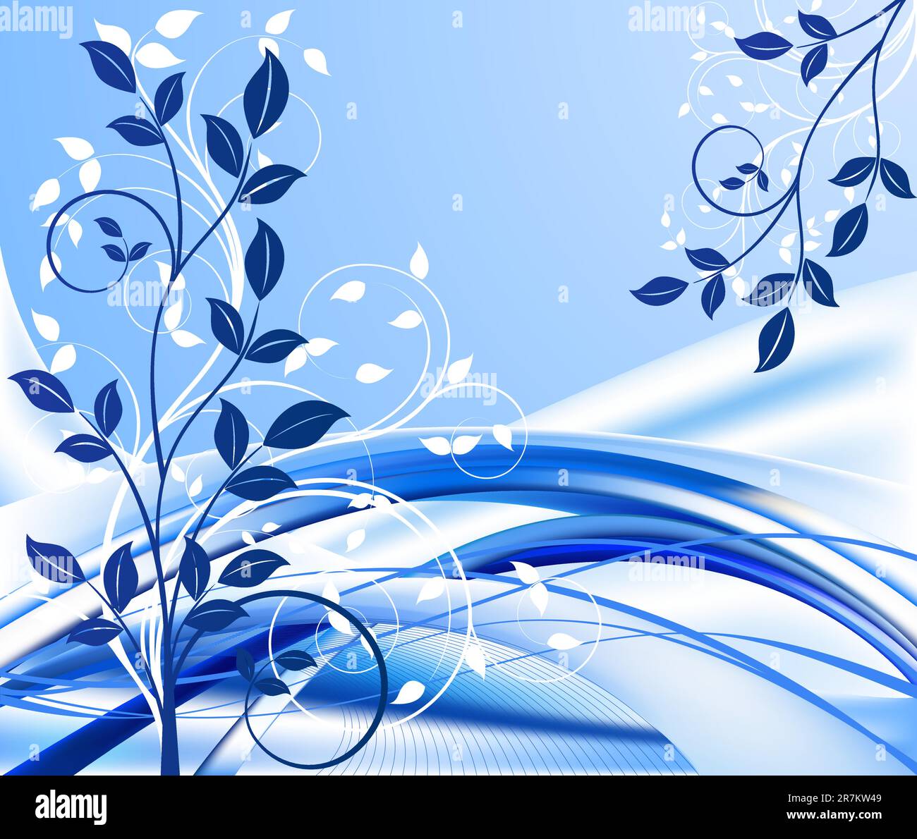 Abstract blue design Stock Vector Image & Art - Alamy