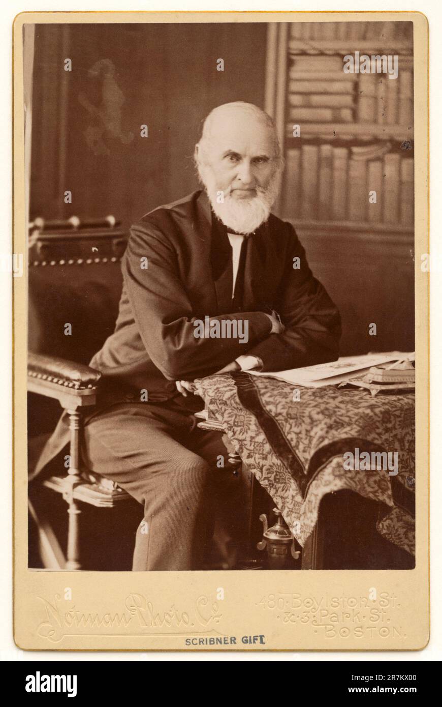 John Greenleaf Whittier 1881 Stock Photo - Alamy