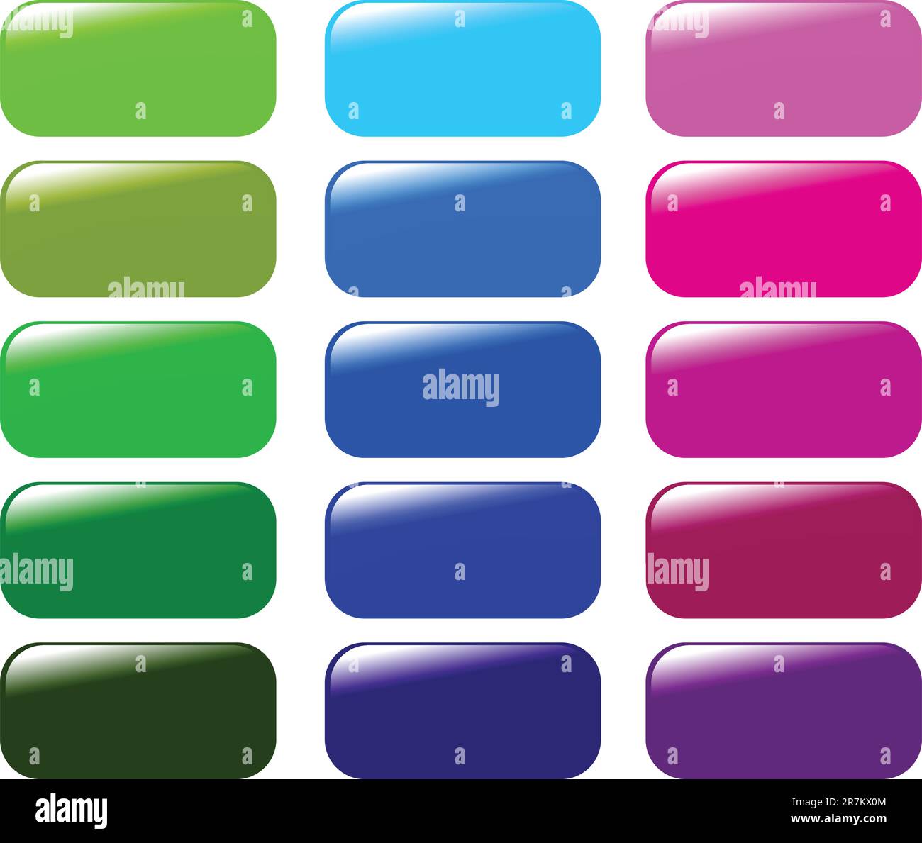 Buttons Collection Vector Stock Vector Image And Art Alamy