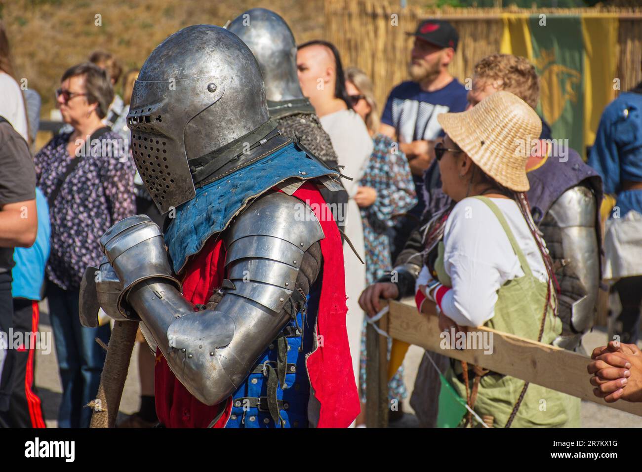 Medieval Combat Sport tournament near the Häme castle in Hämeenlinna ...
