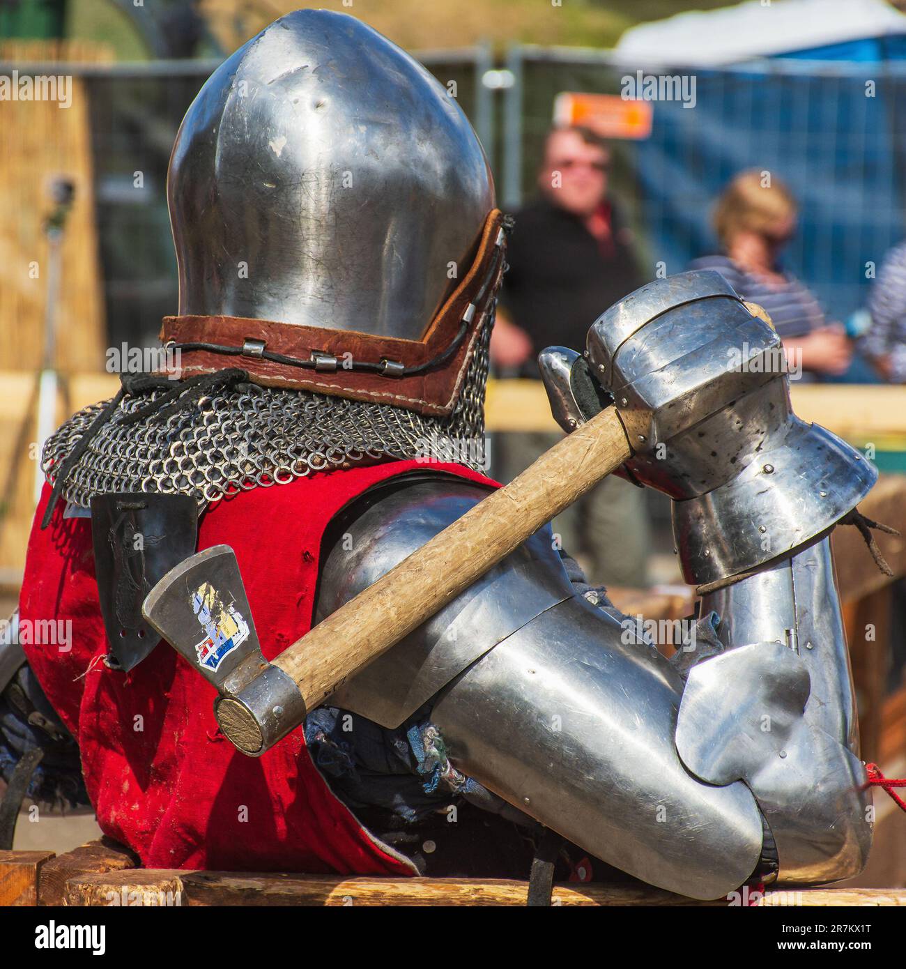 Medieval Combat Sport tournament near the Häme castle in Hämeenlinna ...