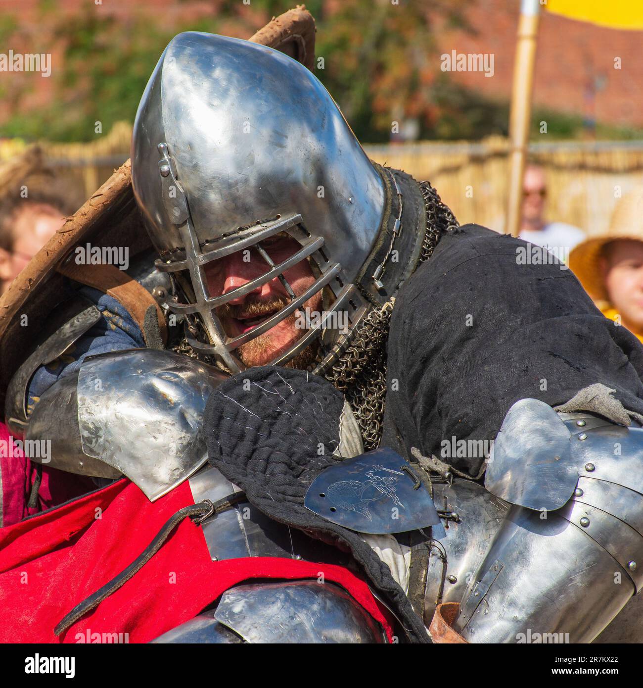 Medieval Combat Sport tournament near the Häme castle in Hämeenlinna ...
