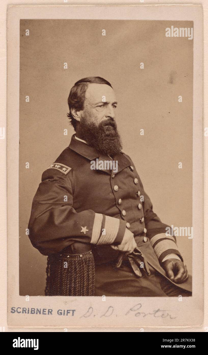 David Dixon Porter c. 1862 Stock Photo - Alamy