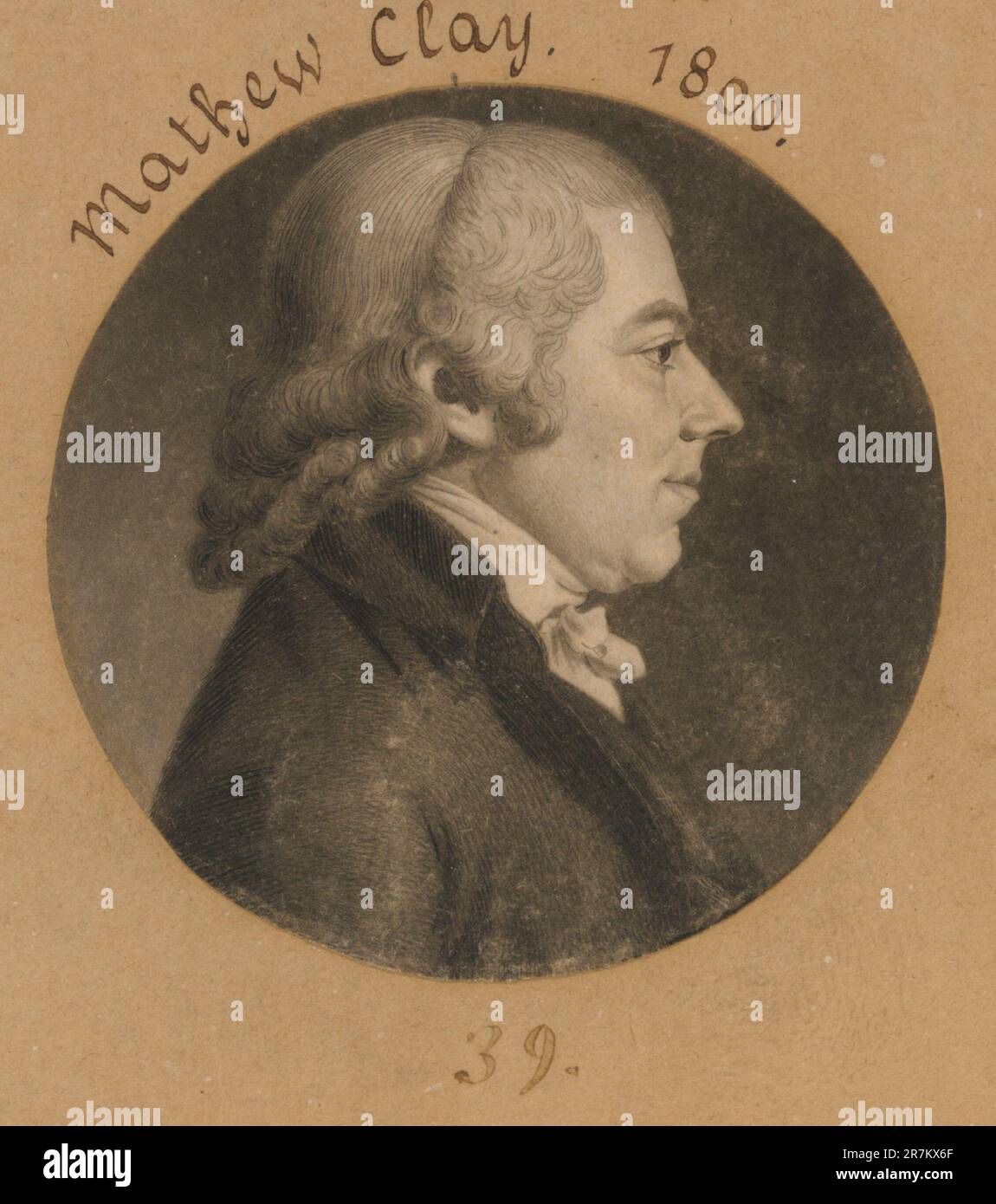 Matthew Clay 1800 Stock Photo - Alamy