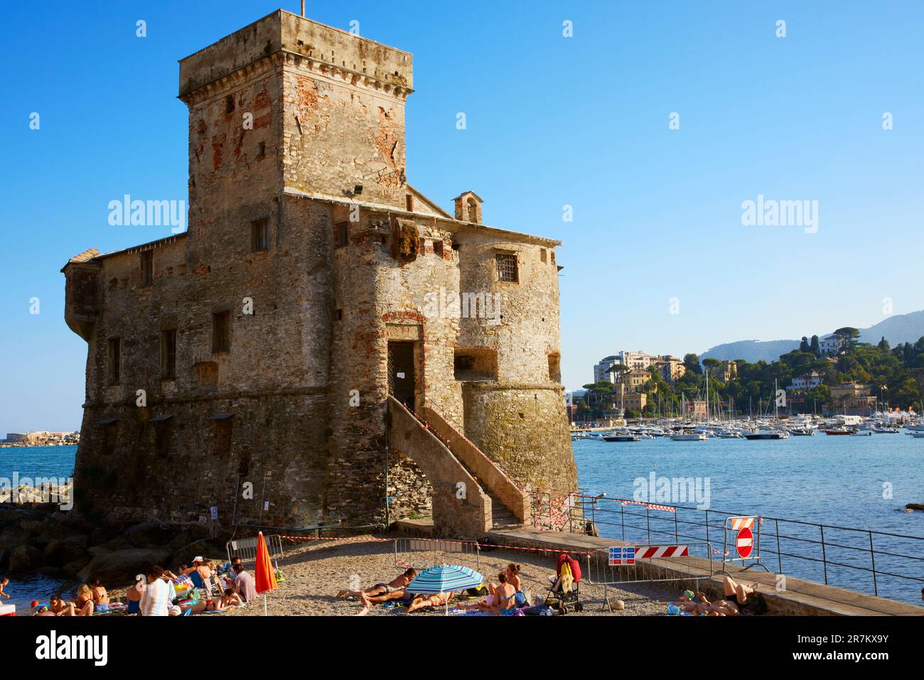 Castello di Rapallo, Rapallo, Liguria, Italy Stock Photo - Alamy