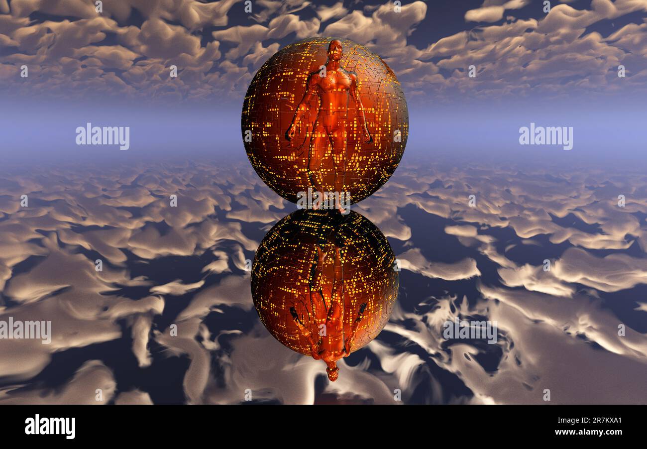 Robot evolution artificial intelligence hi-res stock photography and images - Alamy