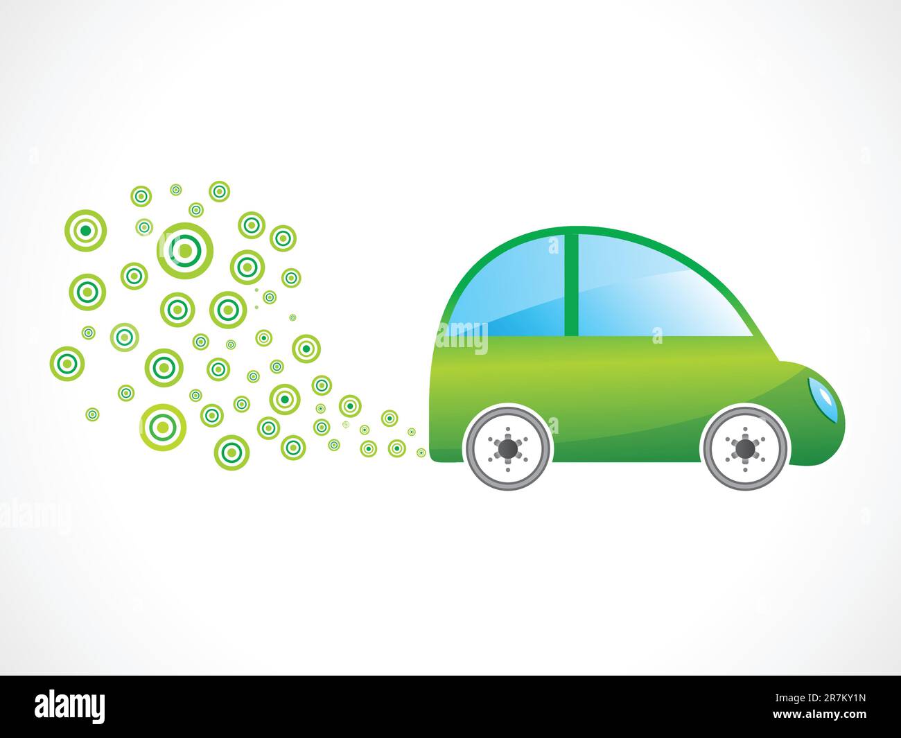 abstract eco car vector illustration Stock Vector Image & Art - Alamy