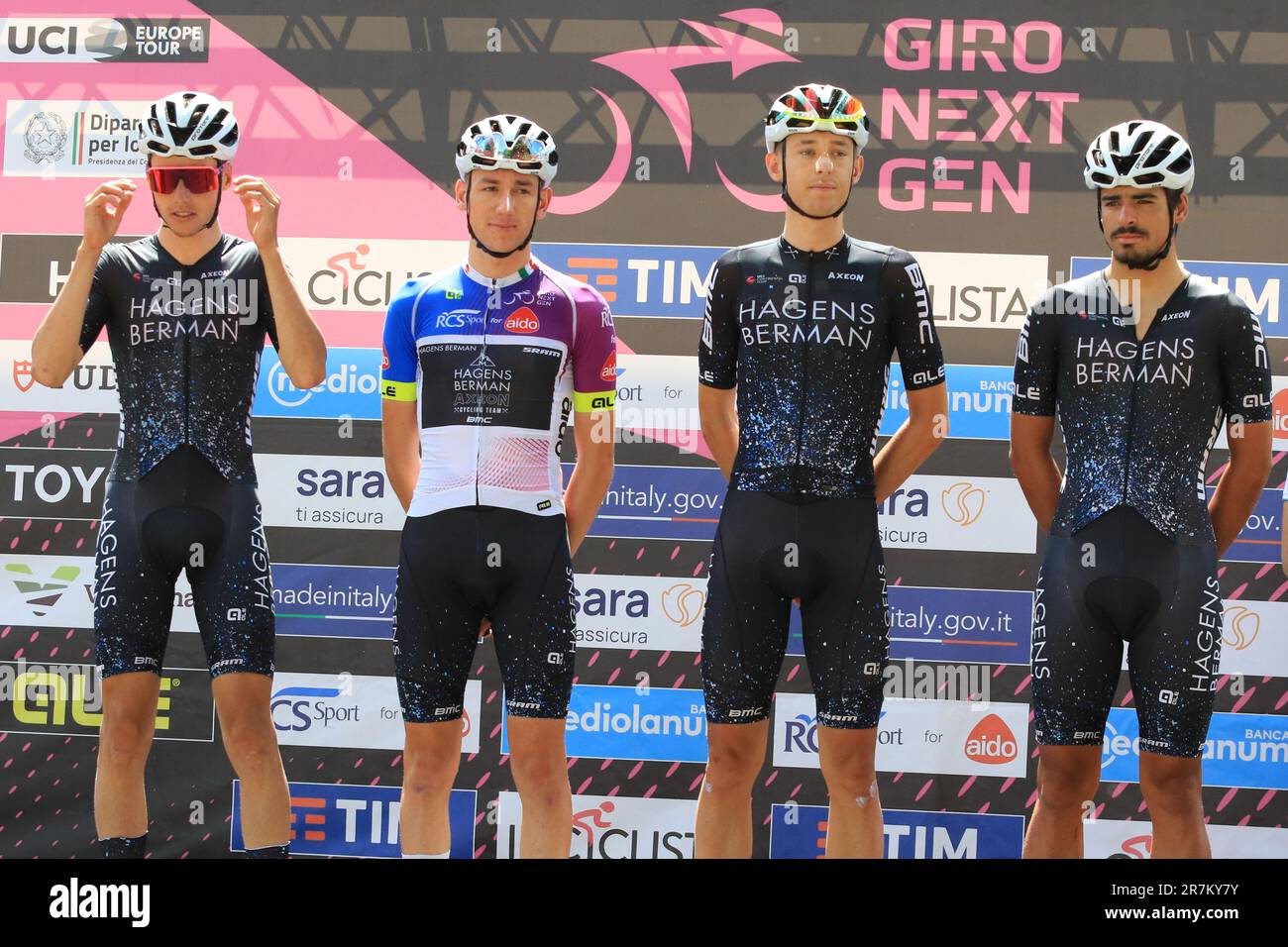 Pergine Valsugana, Italy. 16th June, 2023. 2023 Giro Next Gen - UCI U ...