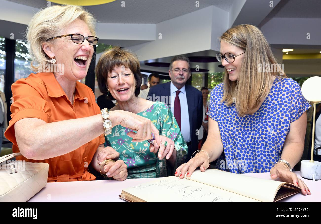 Brussels, Belgium. 16th June, 2023. Princess Astrid of Belgium ...