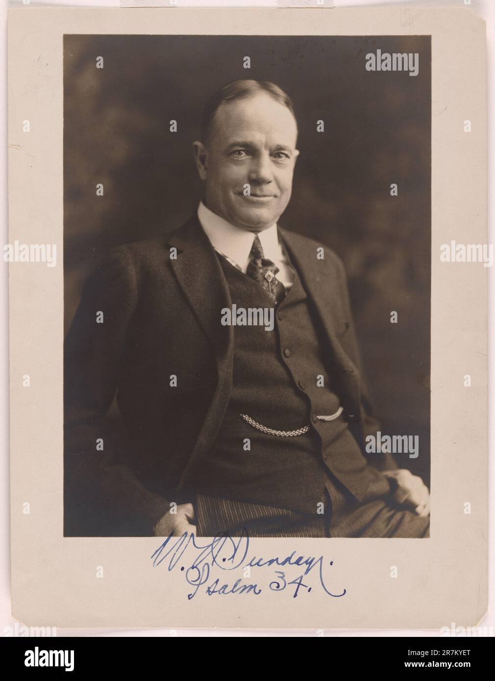 Billy Sunday c. 1915 Stock Photo - Alamy