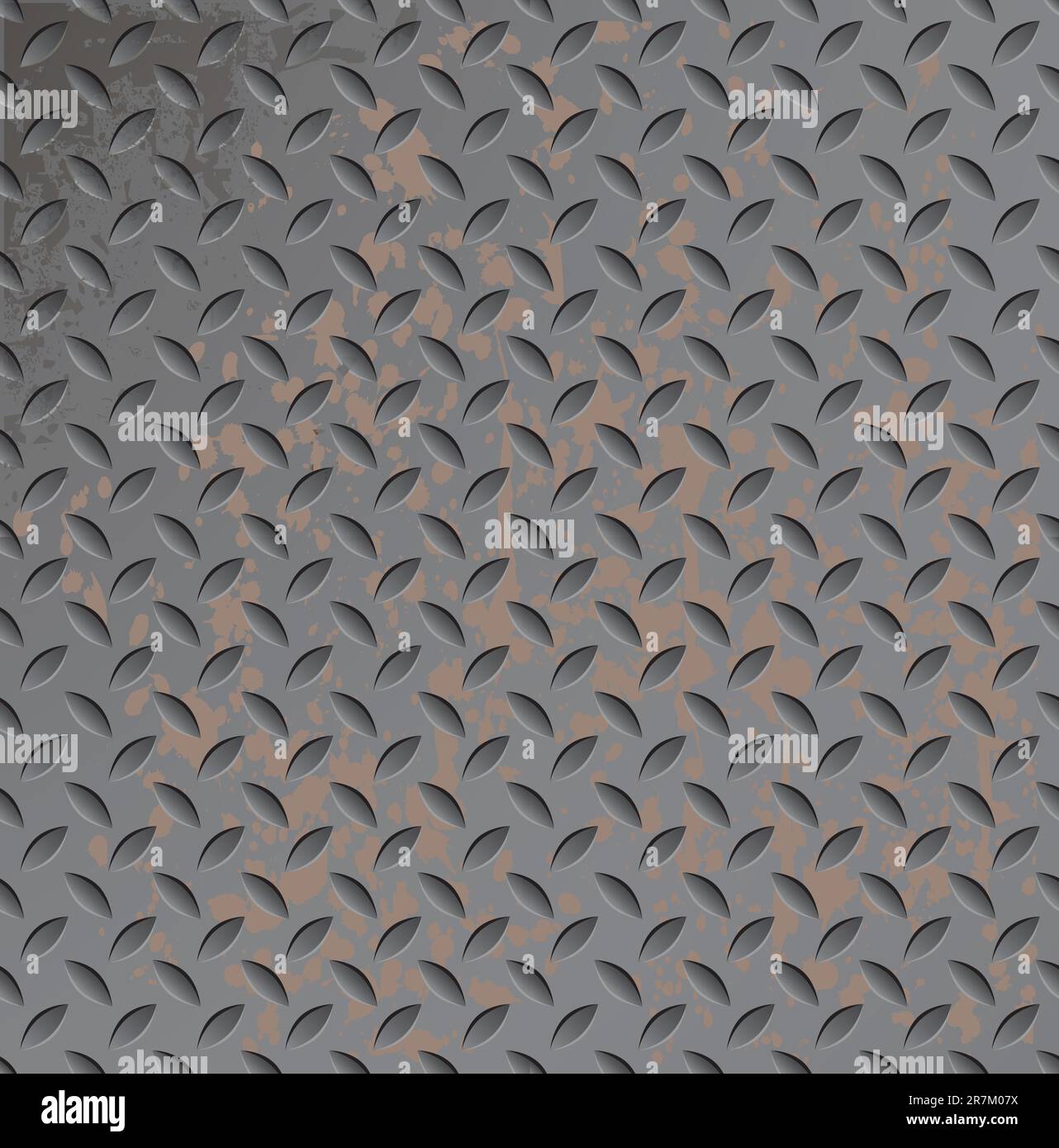 Abstract vector metal texture seamless. Titanium pattern. Metallic ...