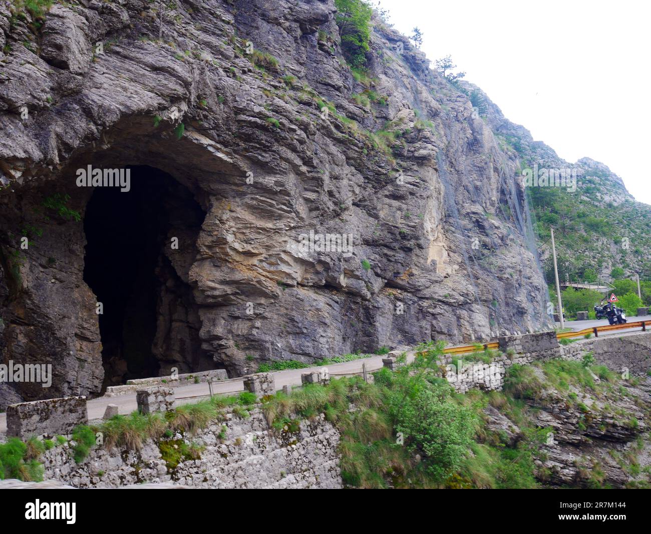 Montenegro, country road from Danilovgrad to Kotor Stock Photo - Alamy