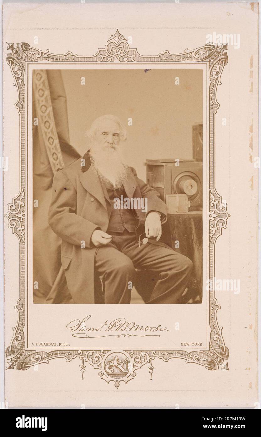 Samuel morse 1870 hi-res stock photography and images - Alamy