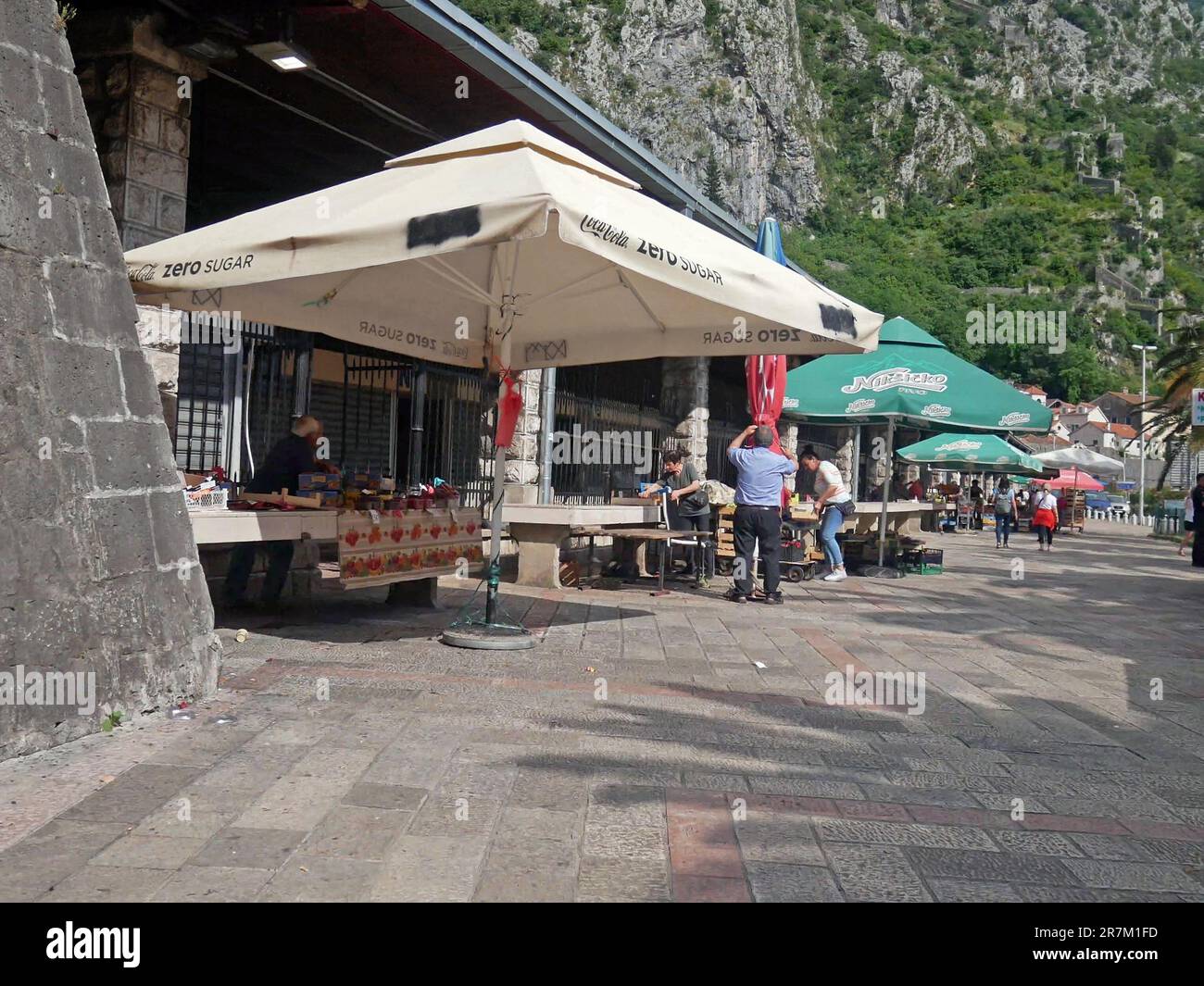 Kotor market hi-res stock photography and images - Alamy