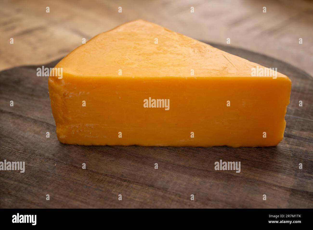 Cheese collection, piece of matured British yellow cheddar cheese made ...