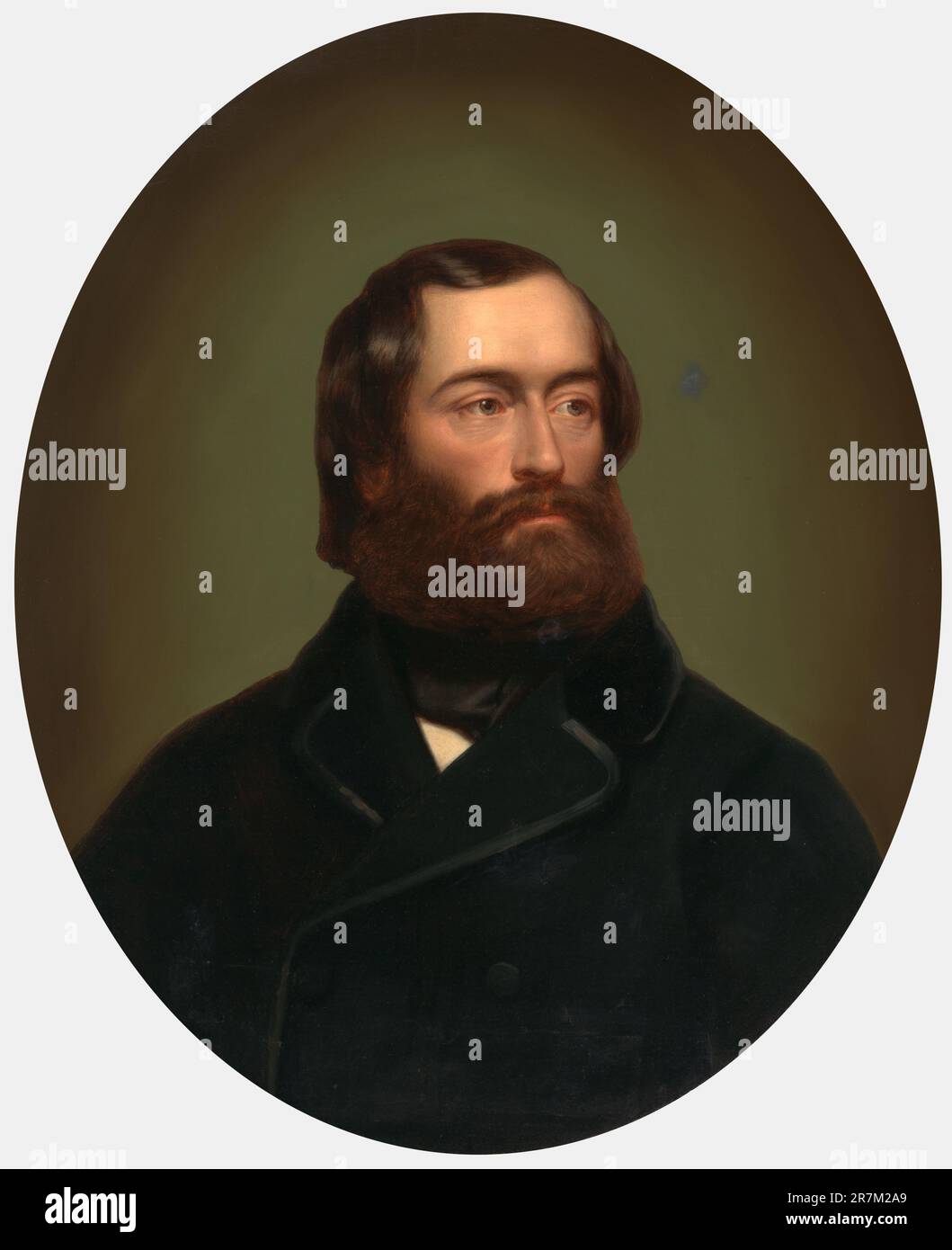 Elisha Kent Kane 1857 Stock Photo - Alamy