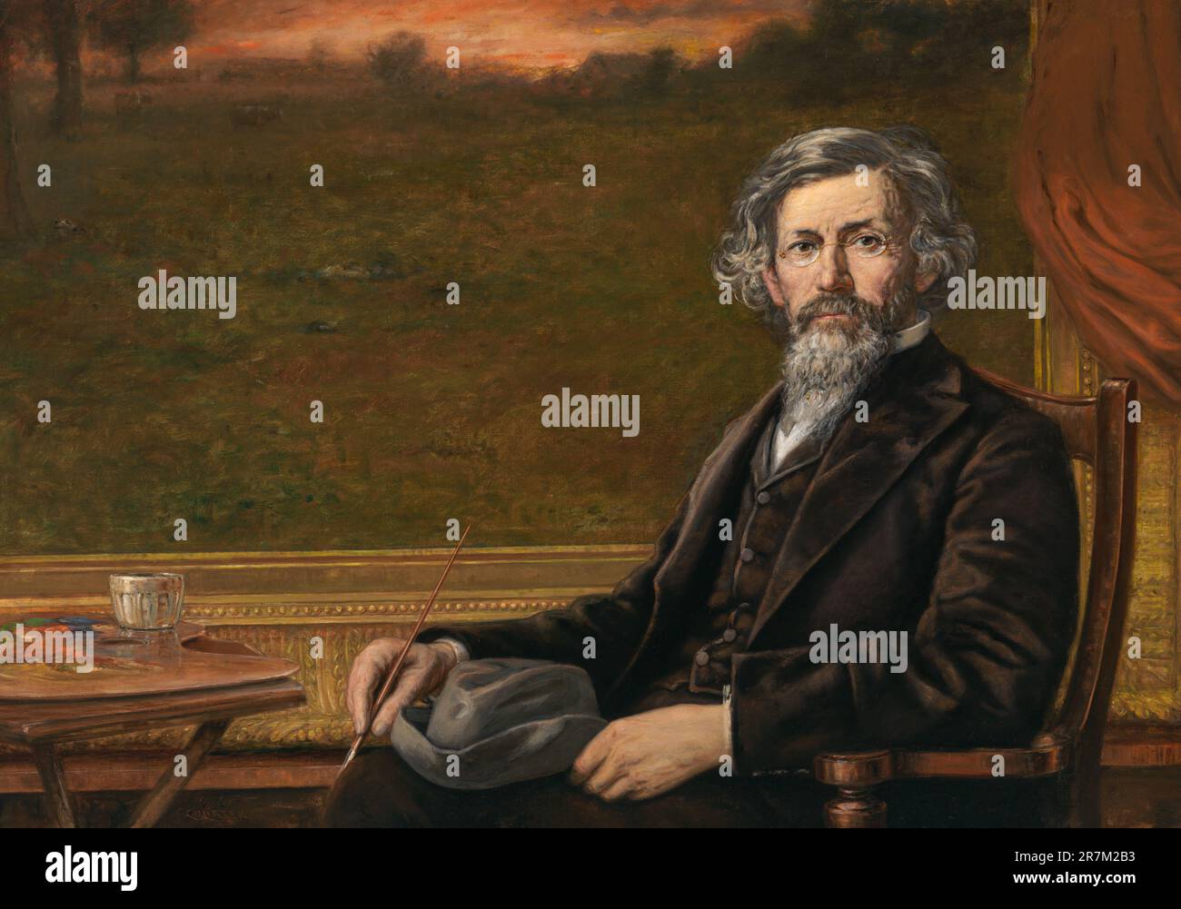 Franklin c courter artwork hi-res stock photography and images - Alamy