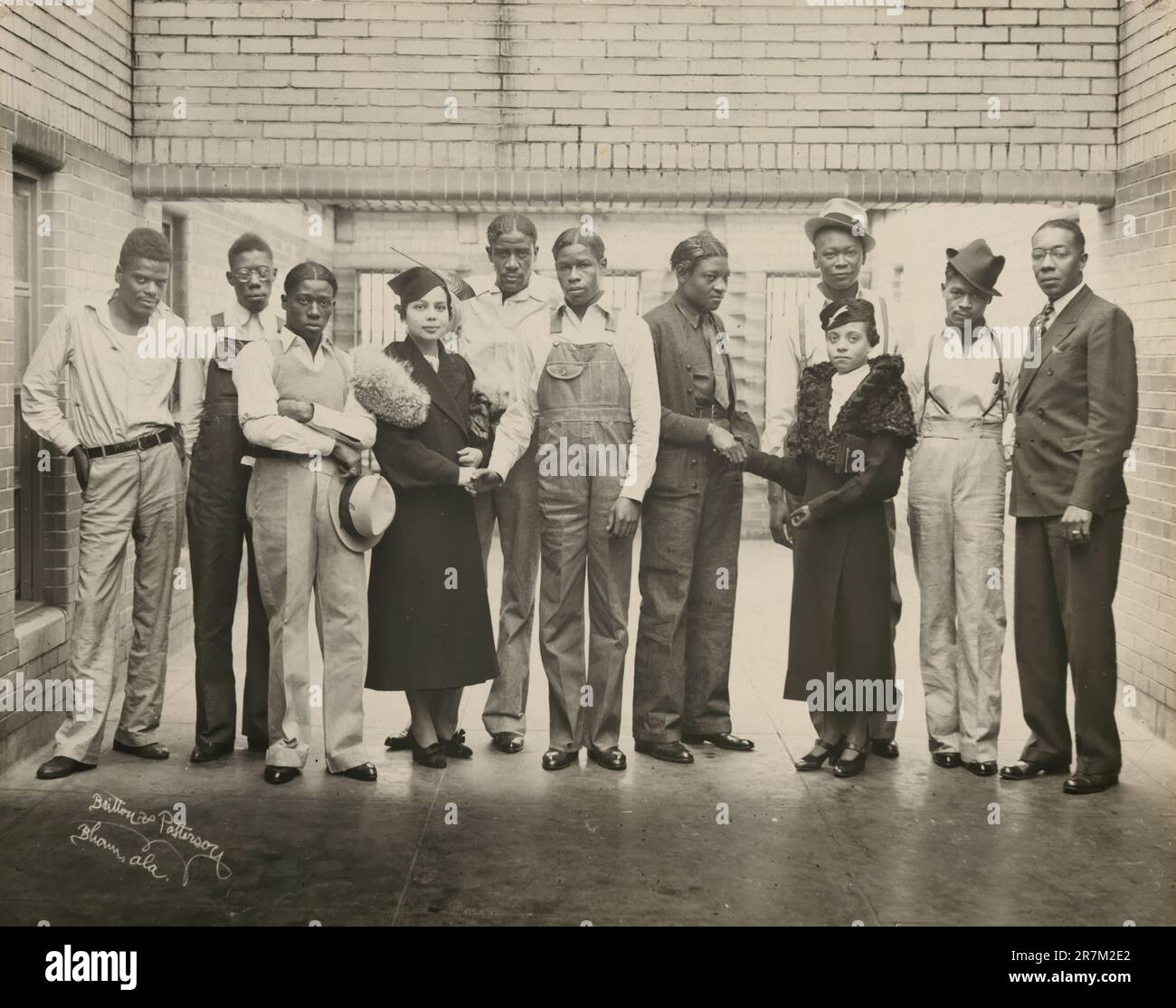 Scottsboro Boys and Juanita Jackson Mitchell 1936 Stock Photo - Alamy