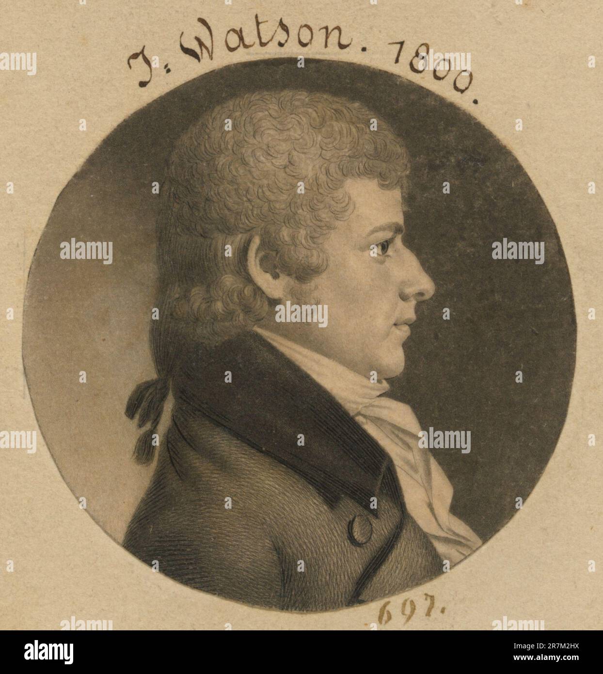 John Fanning Watson 1800 Stock Photo - Alamy