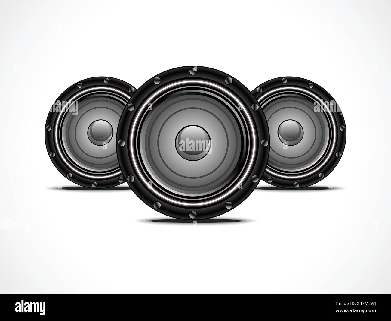 abstract musical sound vector illustration Stock Vector Image & Art - Alamy