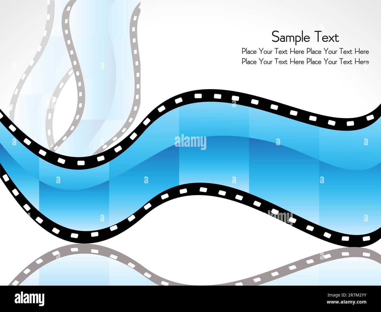 abstract film strip vector illustration Stock Vector Image & Art - Alamy