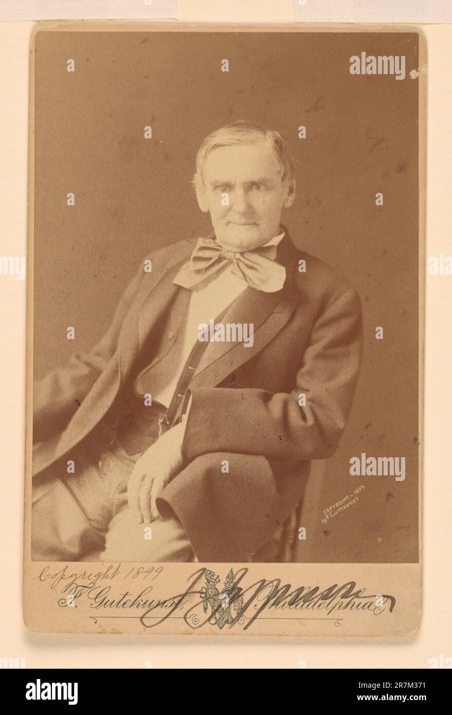 Joseph Jefferson 1899 Stock Photo - Alamy