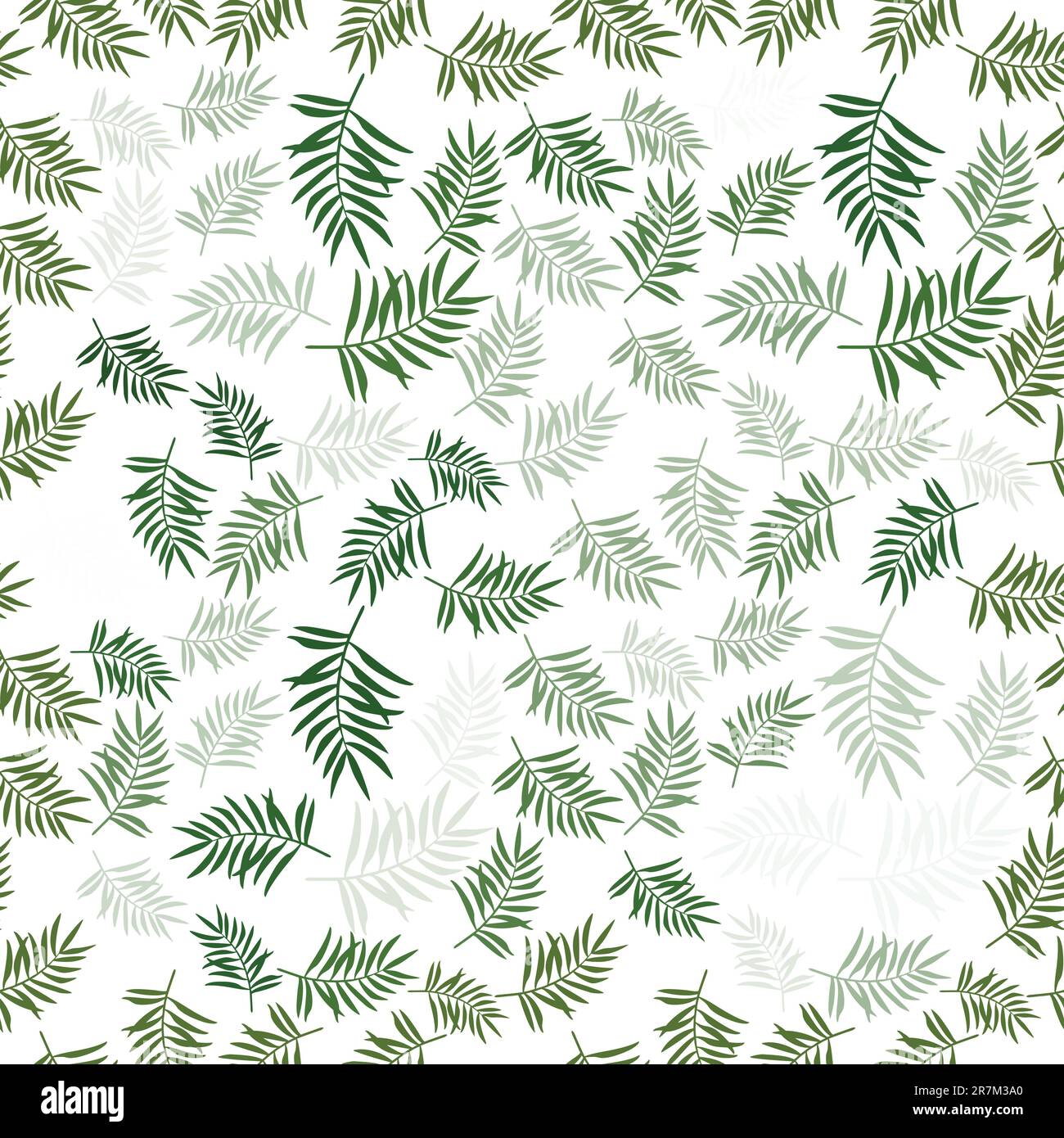 Plant leaf pattern Cut Out Stock Images & Pictures - Alamy