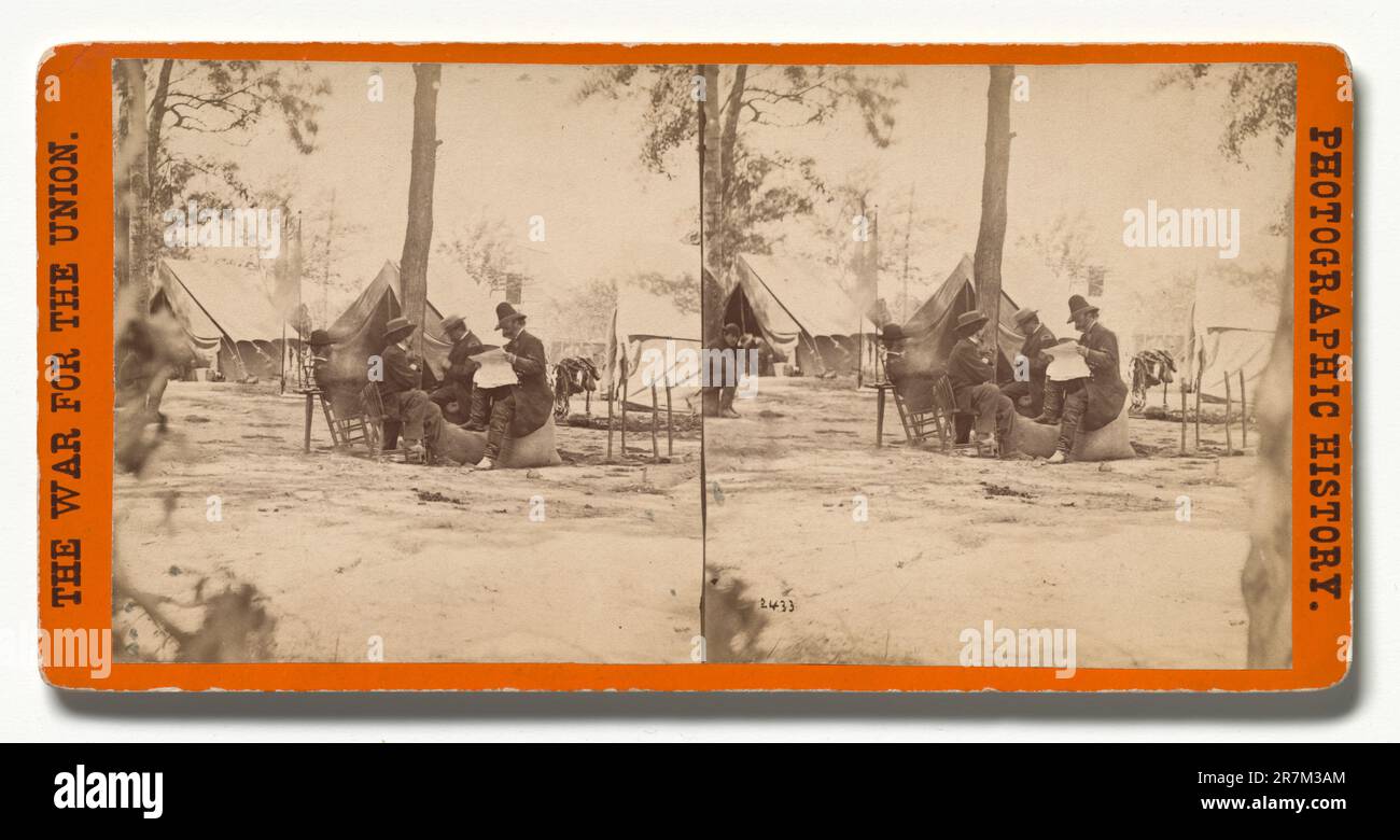 Mathew brady civil war camp hi-res stock photography and images - Alamy