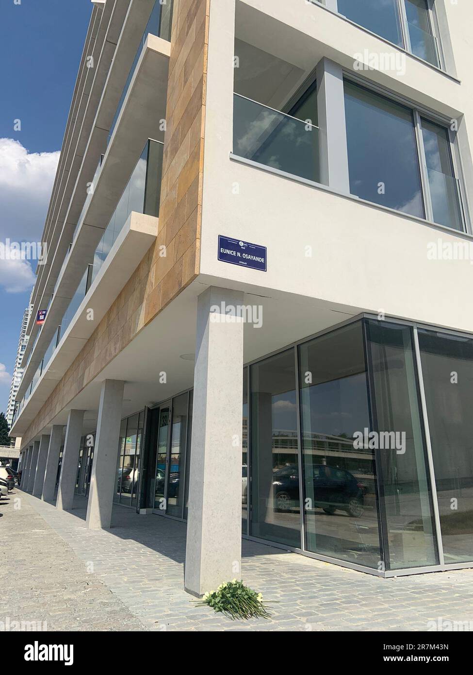 Brussels Belgium 16th June 2023 A Street Is Named After Eunice