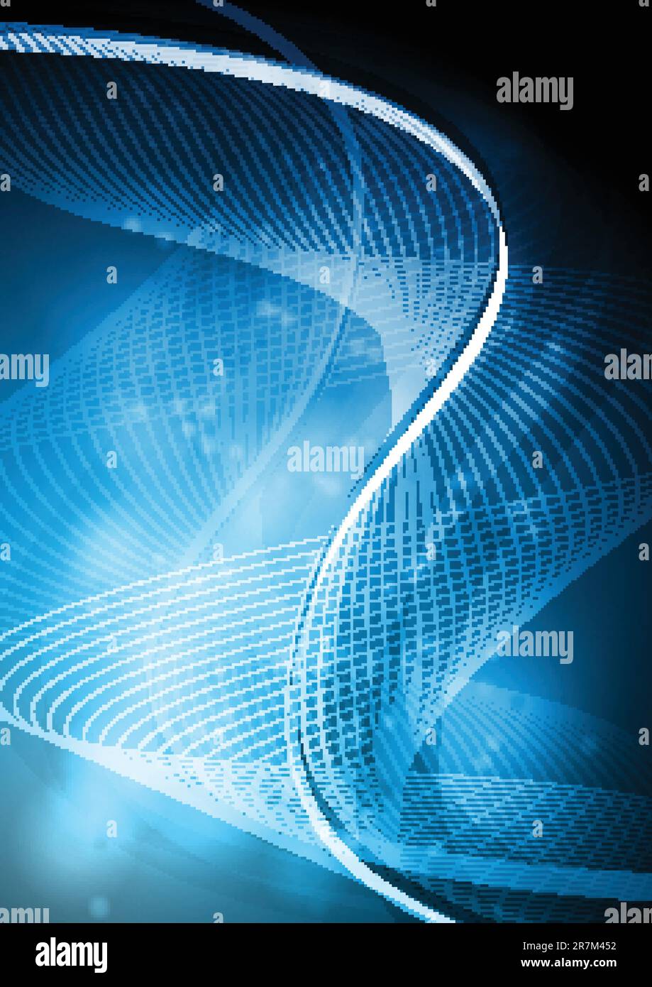 Blue vector design hi-res stock photography and images - Alamy