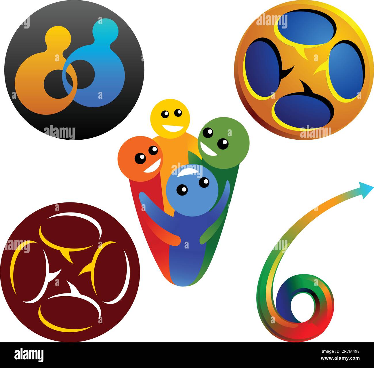 social graphics design elements Stock Vector Image & Art - Alamy