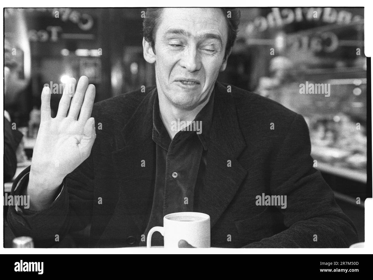 PAUL WHITEHOUSE, COMEDIAN, YOUNG, LONDON, 1996: Interview portrait of ...