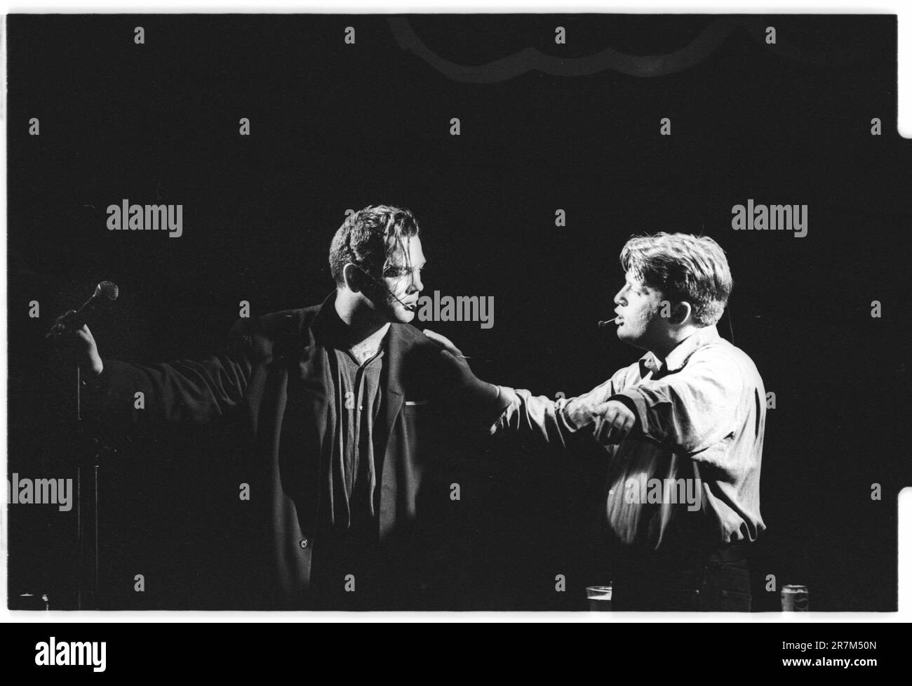 The comedians comedian Black and White Stock Photos & Images - Alamy