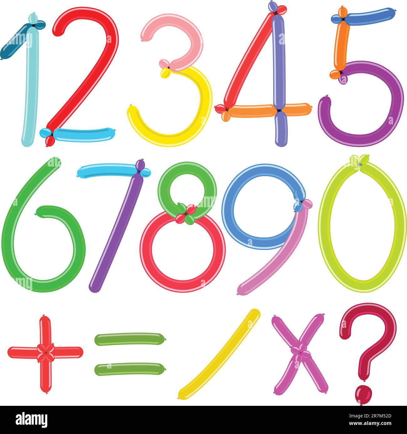 Adding the numbers Stock Vector Images - Alamy