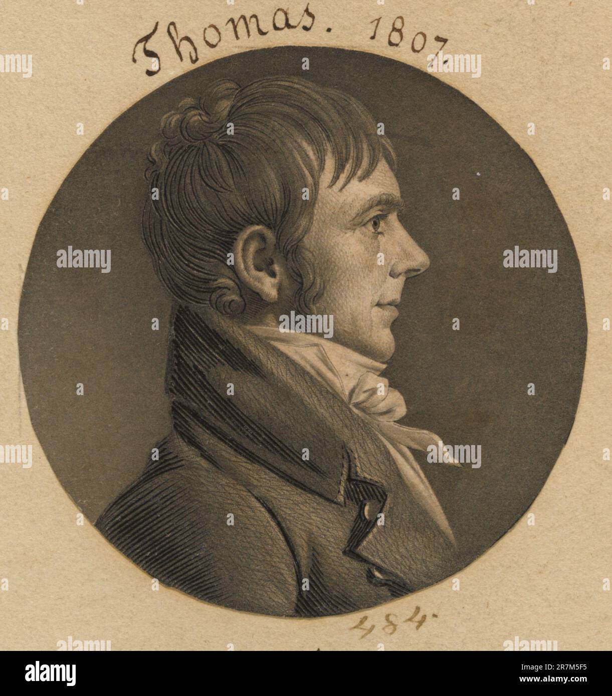 David Thomas 1807 Stock Photo - Alamy