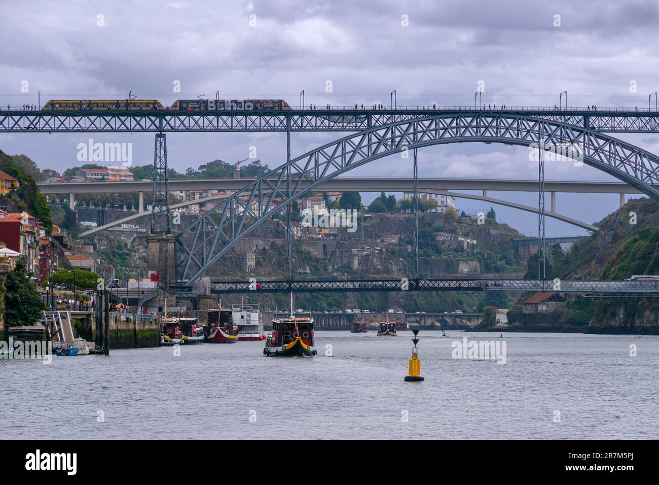 Bridges of the Douro River in Porto, Portugal Stock Photo - Alamy