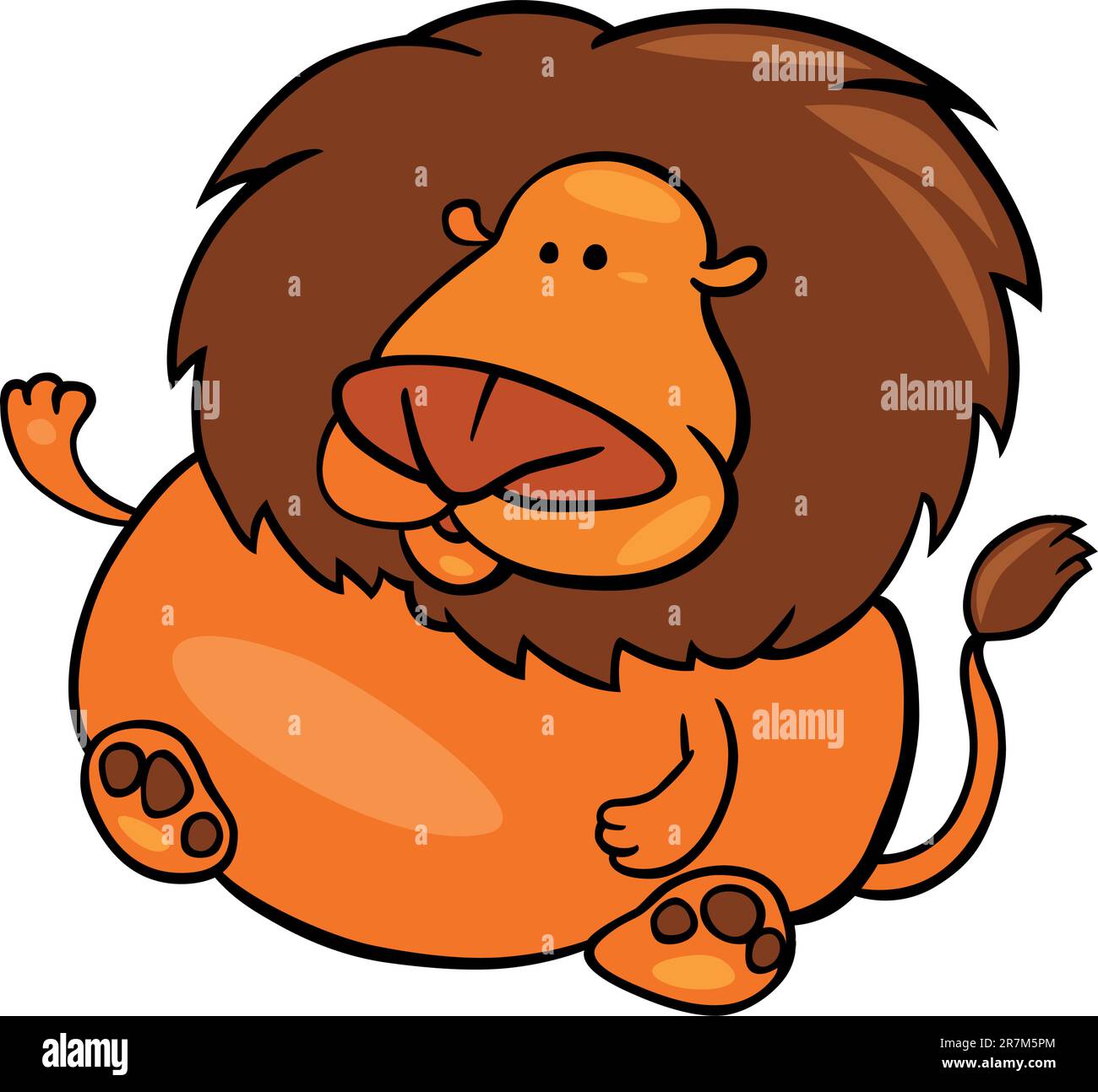 Zodiac sign cartoon leo Stock Vector Images - Alamy