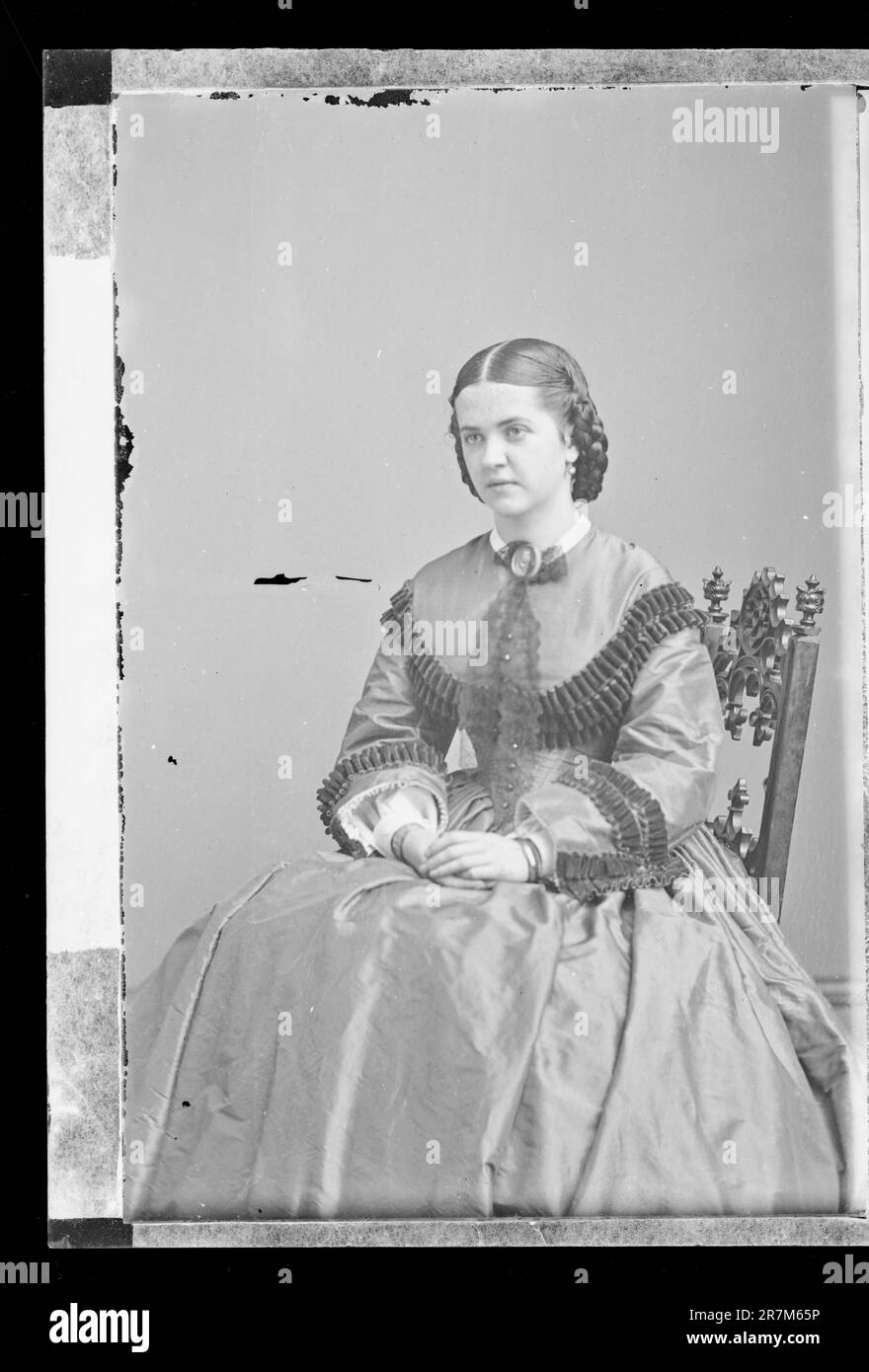 1870s woman lady dress hi-res stock photography and images - Alamy