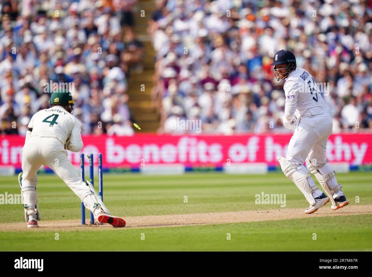Cricket ashes bairstow 2023 carey hi-res stock photography and images ...
