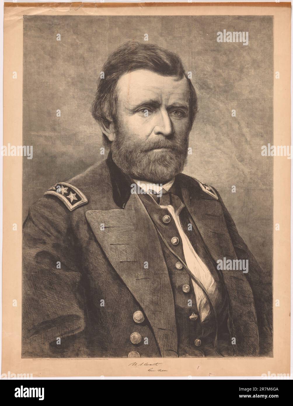 Ulysses S. Grant 1867 Stock Photo - Alamy