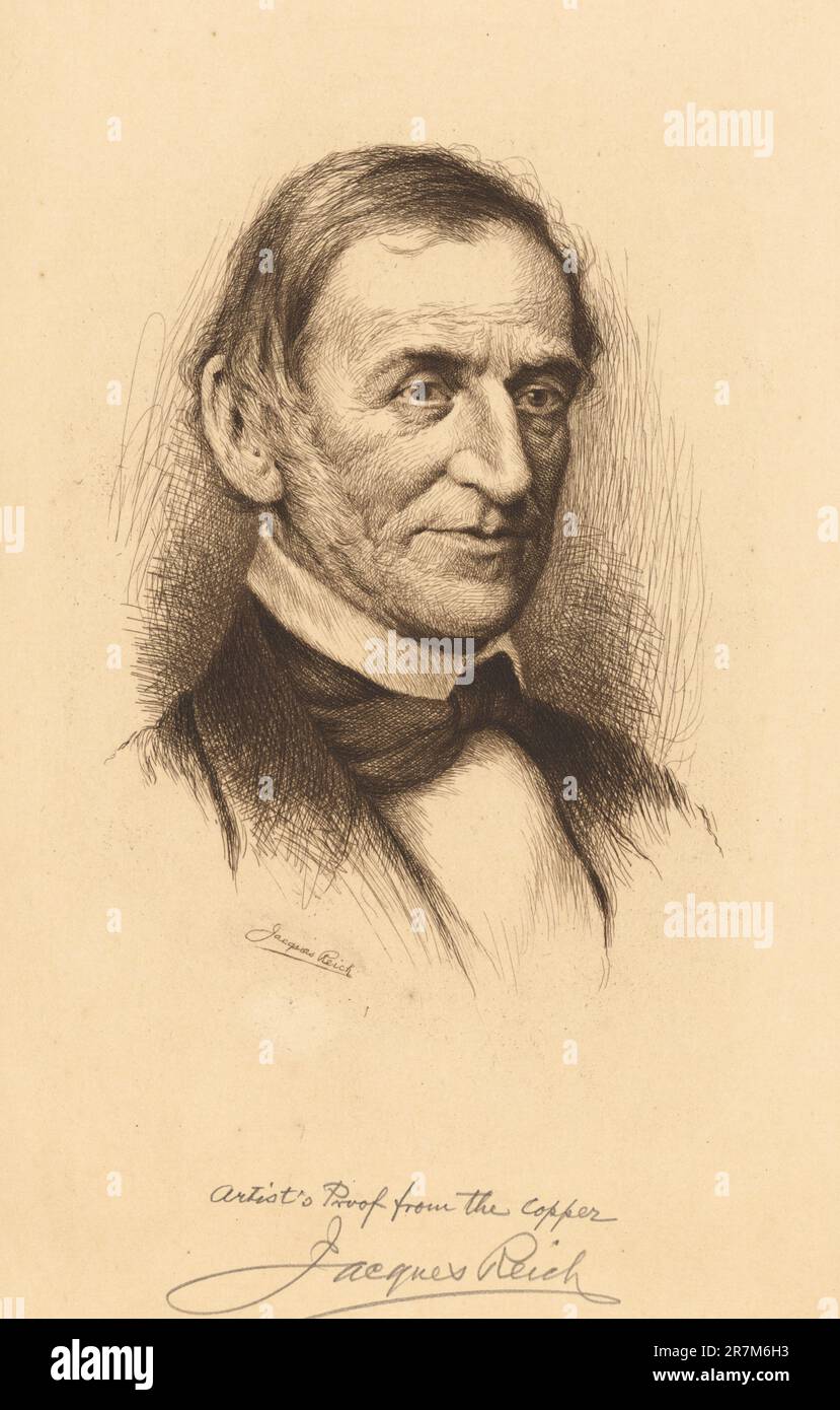 Ralph Waldo Emerson 1921 Stock Photo - Alamy