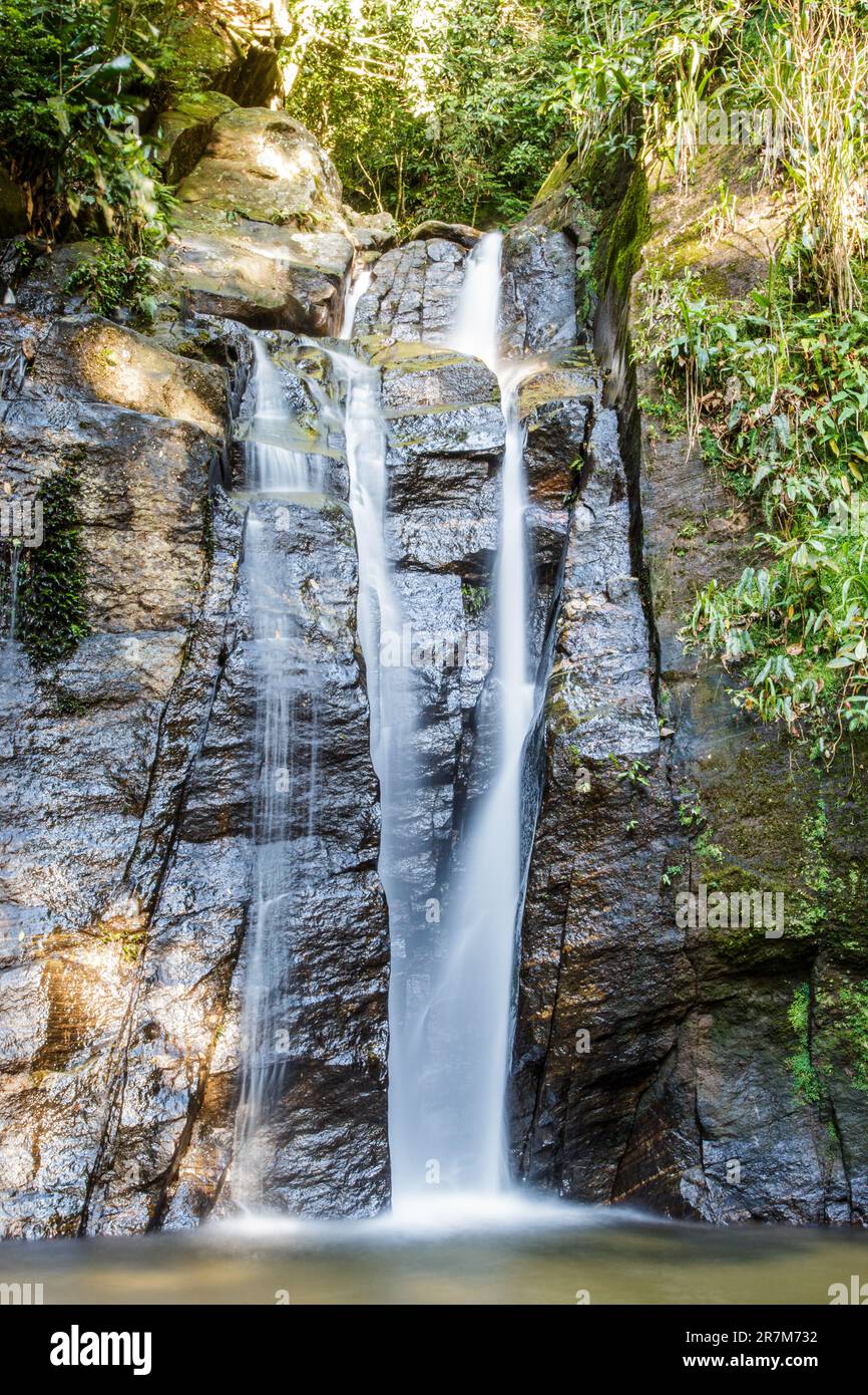 Shower Waterfall in Horto of Rio de Janeiro, Brazil Stock Photo - Alamy