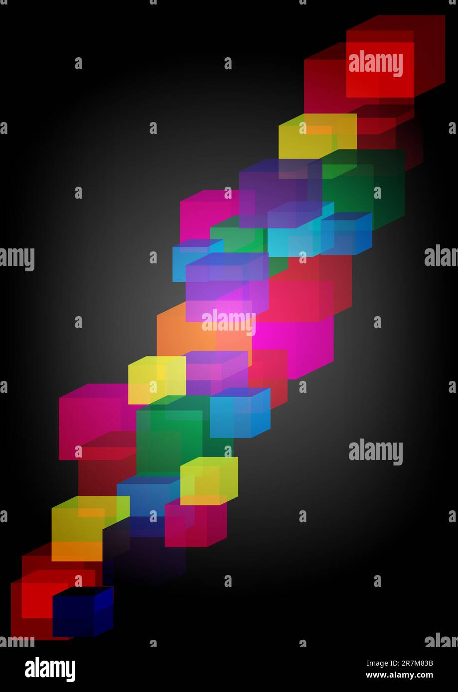 Rainbow graphics hi-res stock photography and images - Alamy