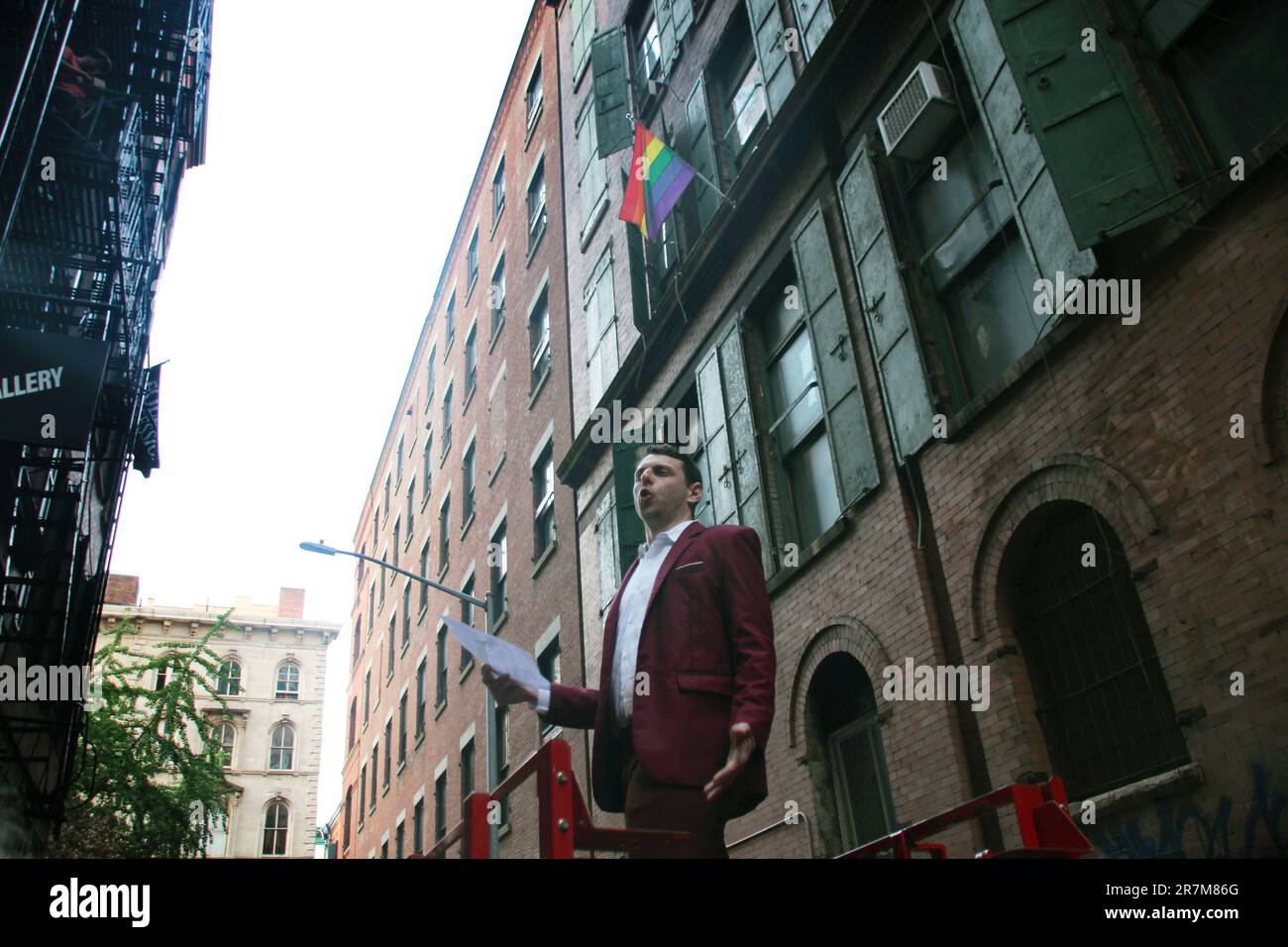 New York, USA. 15th June, 2023. Mini-Opera at the opening of the ...
