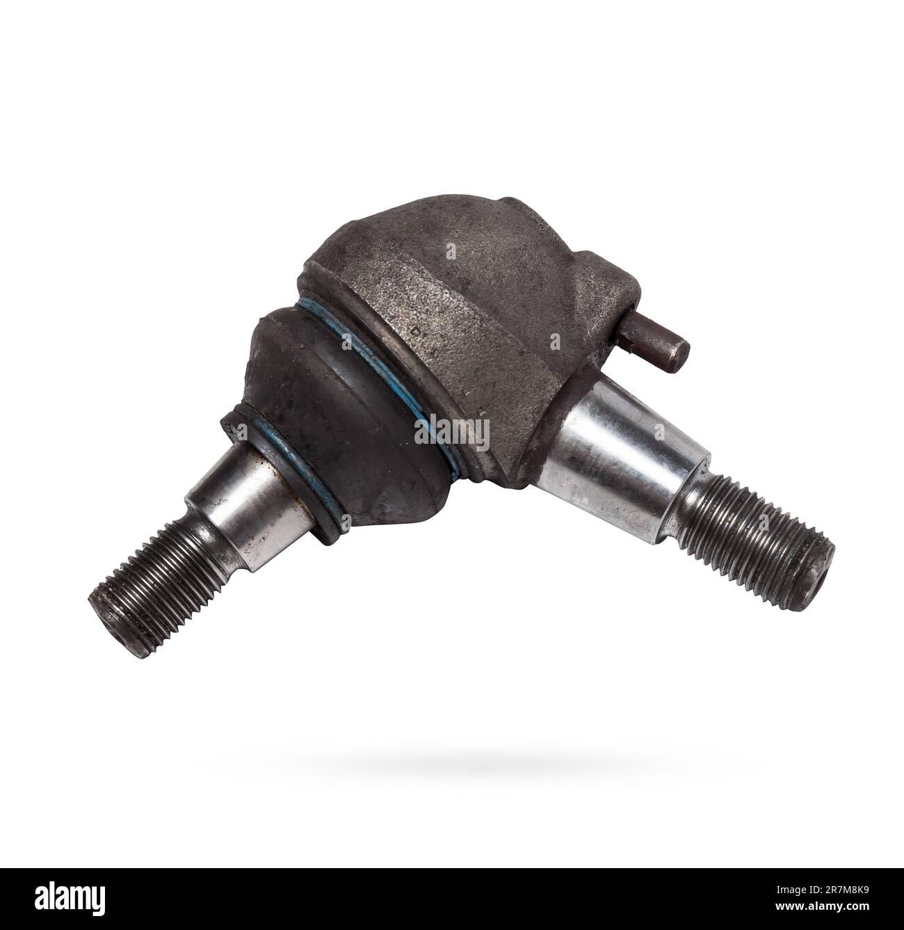 Ball joint on the arm of the car, part of the front suspension of the ...