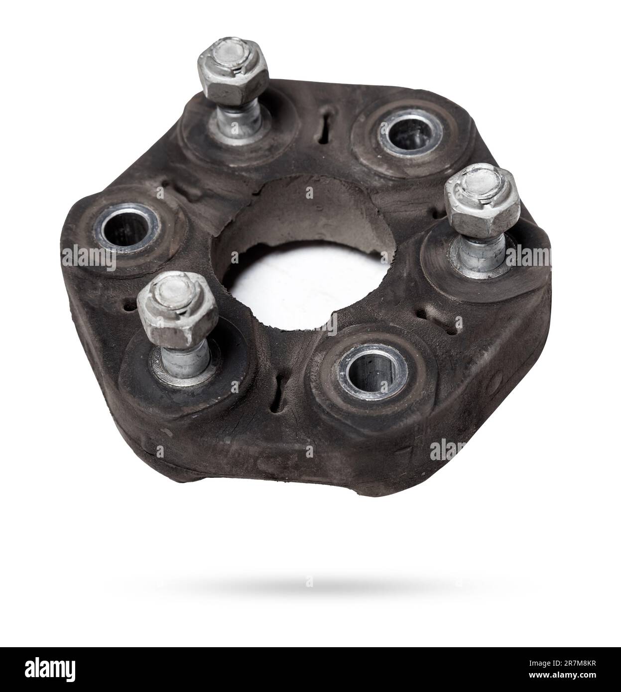 Rubber coupling of the propeller shaft for smooth transmission of ...