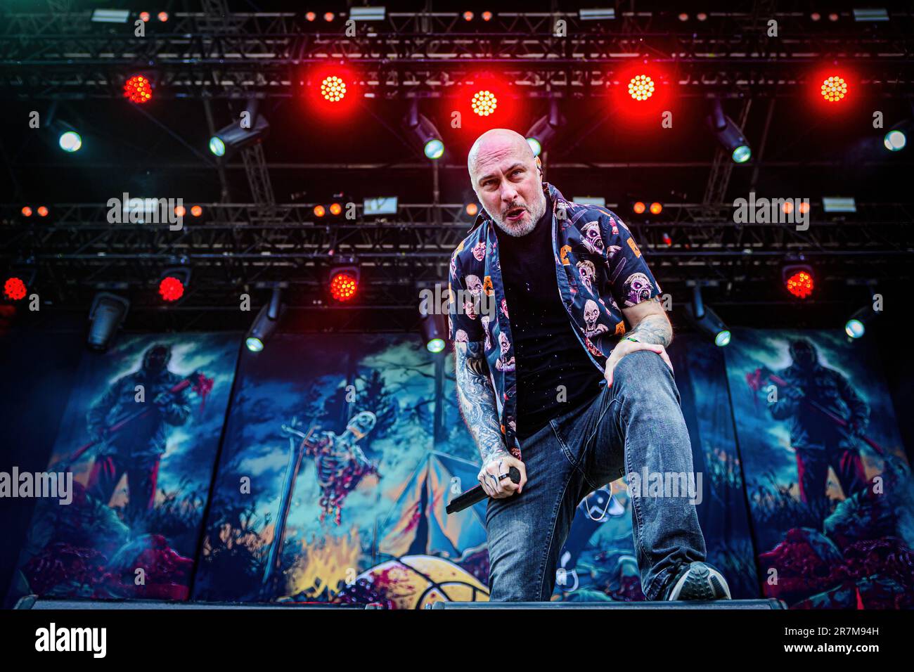 Copenhagen, Denmark. 15th June, 2023. The Belgian death metal band ...