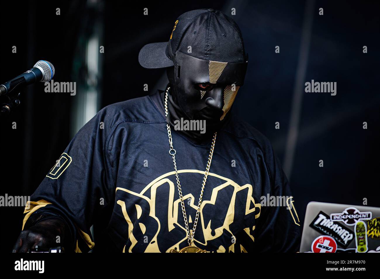 Copenhagen, Denmark. 15th June, 2023. The mysteriously masked British ...