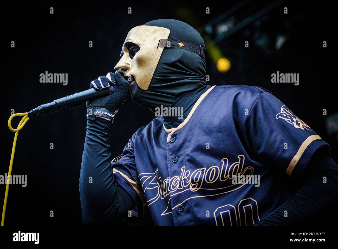 Copenhagen, Denmark. 15th June, 2023. The mysteriously masked British ...