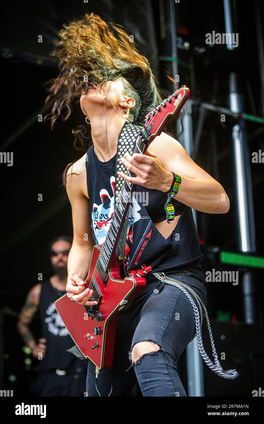 Copenhagen, Denmark. 15th June, 2023. The Brazilian death metal band ...